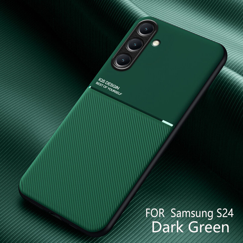 Подходит для Samsung Galaxy S24 / Самсунг Галакси S24 Чехлы для телефонов с защитой камеры и противоударным, S24, подставка, soft touch,360° Полная защита, резина, пластик, силикон, защита камеры