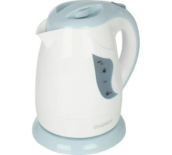 Чайник ENERGY E-209 белый/голубой