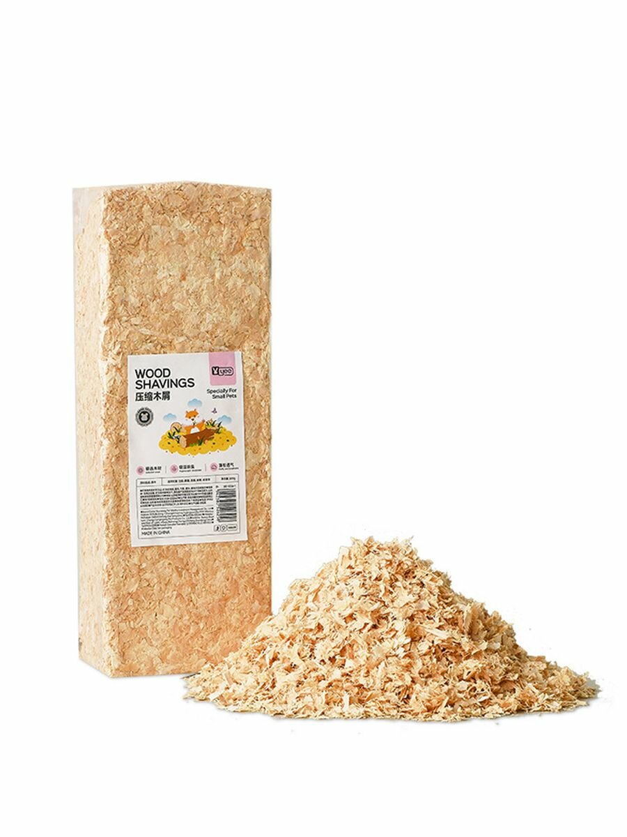 Наполнитель для грызунов из осиновой стружки Крупная древесная подстилка для хомяков, крыс и морских свинок Гипоаллергенный