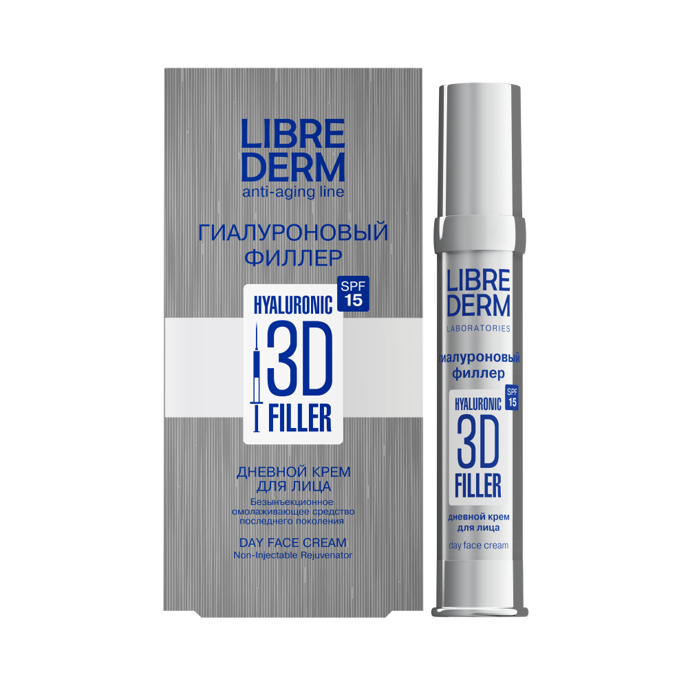 Librederm 3d гиалуроновый филлер дневной крем для лица 30 мл