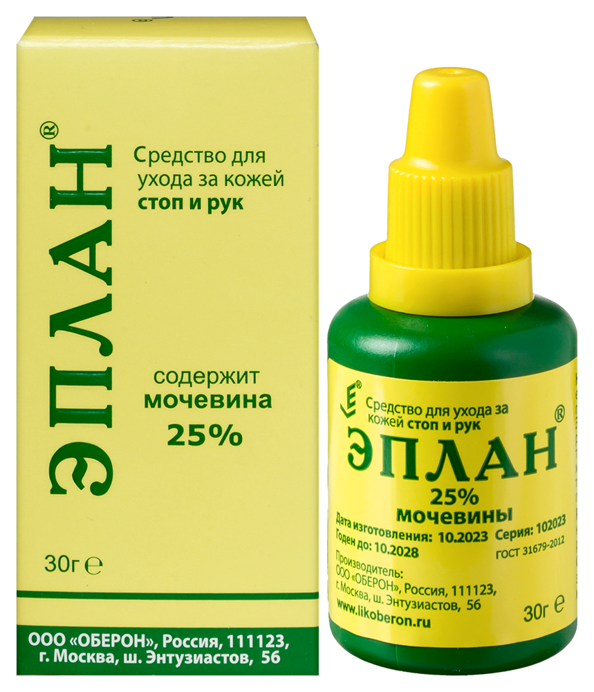 Эплан 25% мочевины средство для ухода за кожей стоп и рук 30 гр