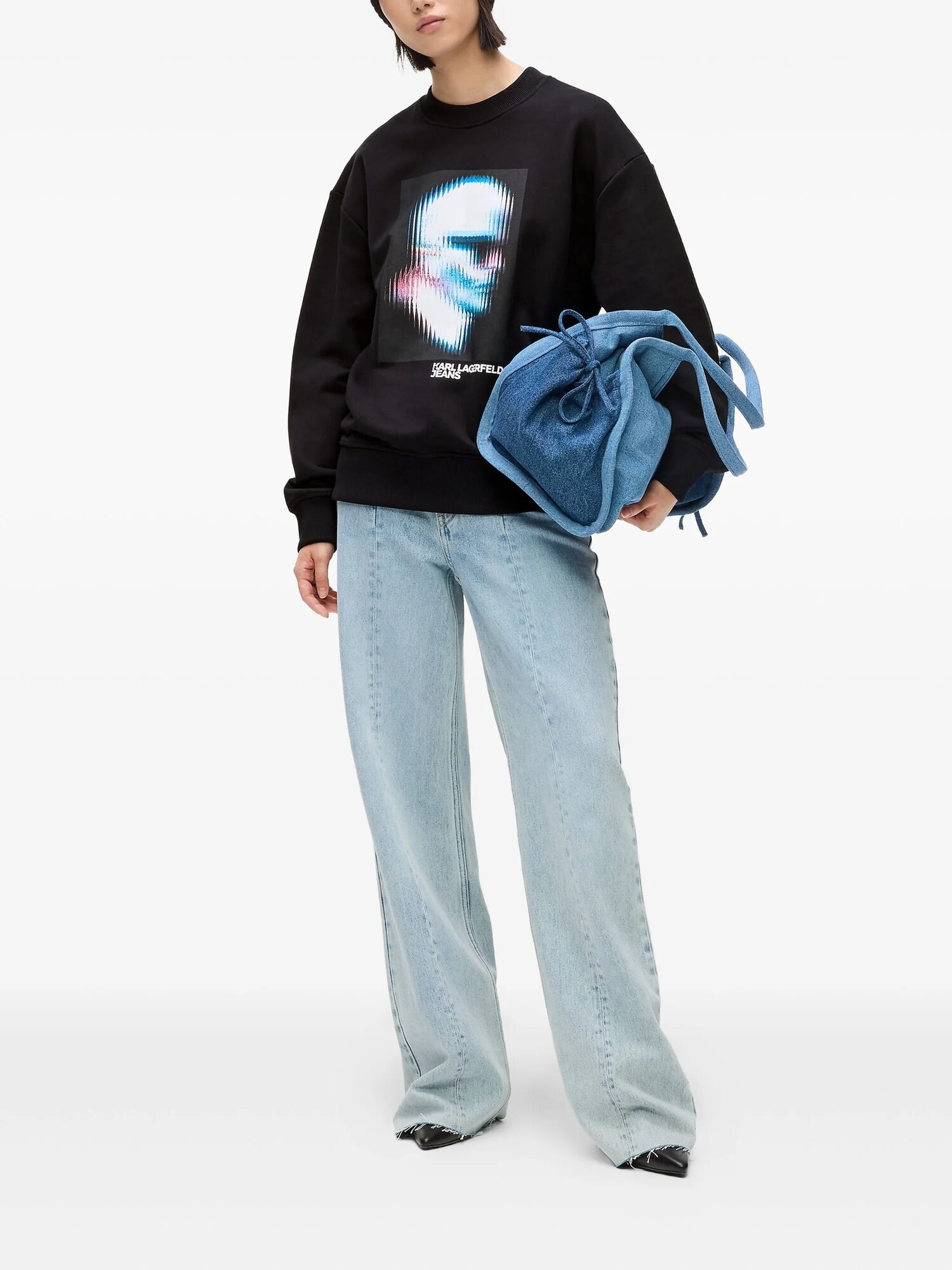 Толстовка KARL LAGERFELD JEANS Karl, размер 38 — фото 1