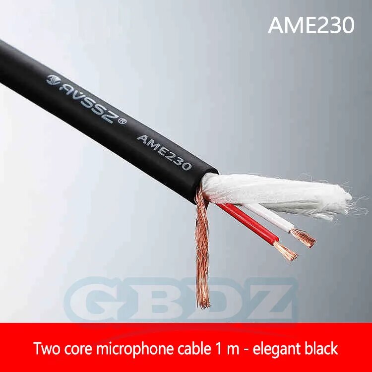 SNQP двухъядерный экранированный аудиокабель XLR 1-30 м AME230, 30m