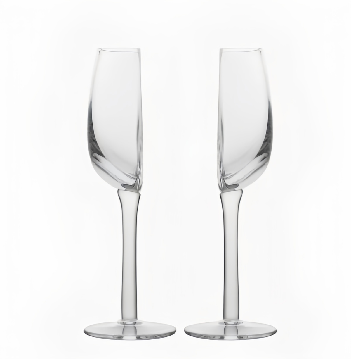 Бокал Домовой "Бессвинцовый хрусталь", для вина, бессвинцовый, прозрачный, 2 шт