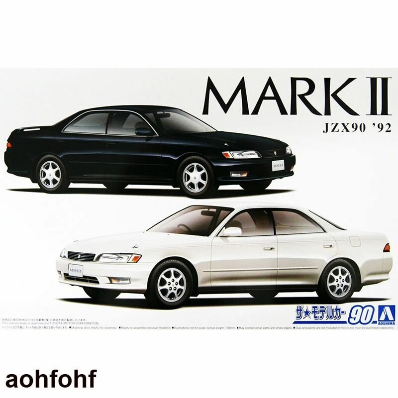 Сборная модель Машинка Aoshima-06146 1/24 Toyota JZX90 Mark II Grande/Tourer 1992 car model kit