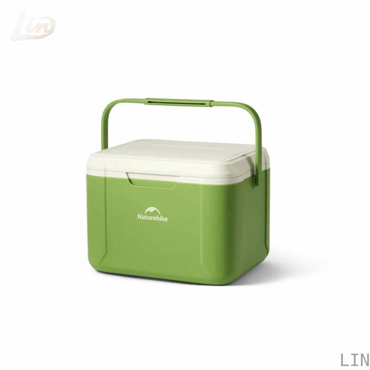 Термобокс 5 литров Whale Fishing PU Box, 5L, до 71 часа холода, с хладоэлементами, 0.94 кг, цвет зеленый LIN