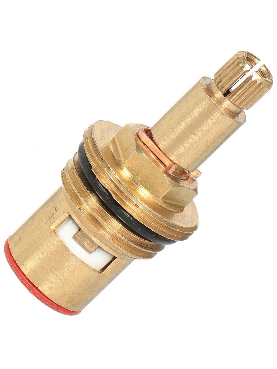 Кран-букса 1/2 ', 24 шлиц, 90 °, 2 резьбы, с керамическими вставками, индивидуальная упаковка, 46 г, ComfortFactor, 51810-10