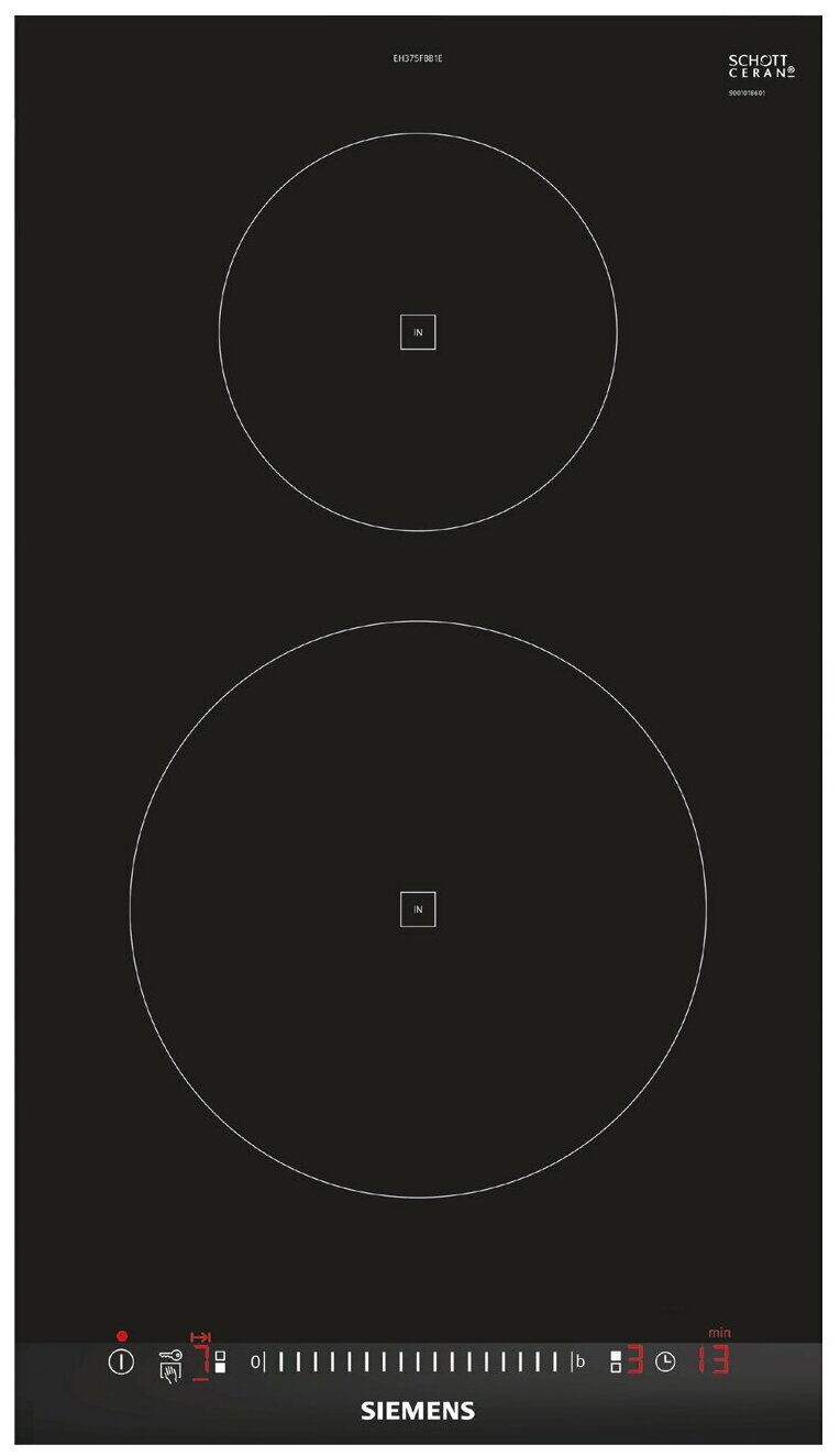 Электрическая варочная панель Siemens EH375FBB1E, черный