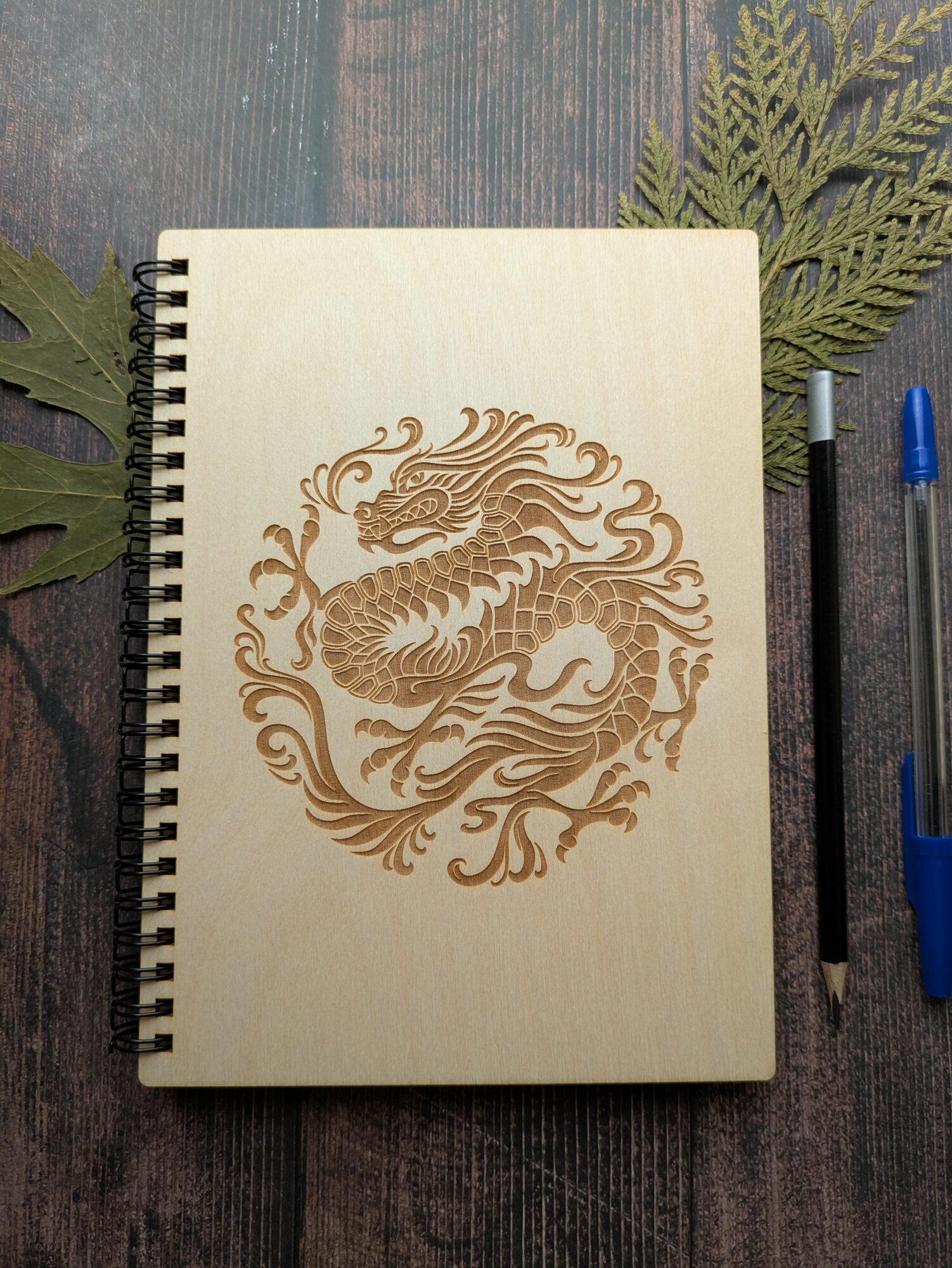 Скетчбук блокнот Дракон, А5, 70 листов