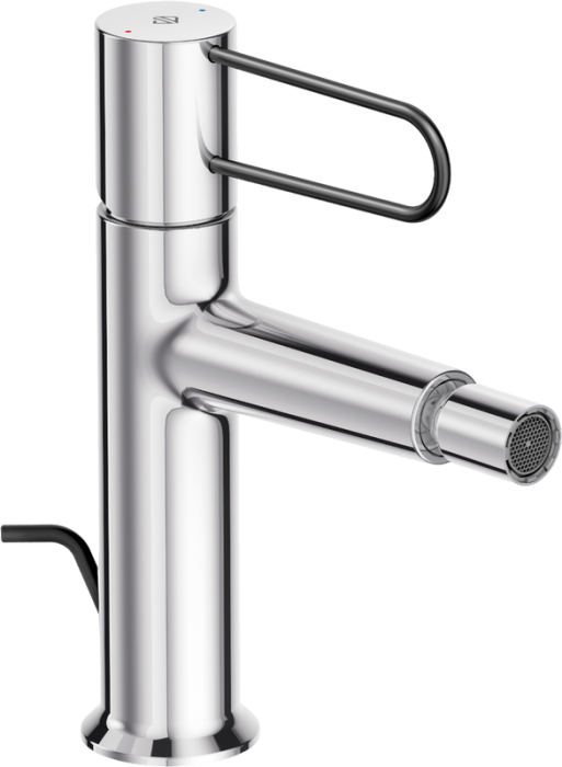 Смеситель для биде Jacob Delafon Odeon Rive Gauche E21033-BL-CP хром, черный