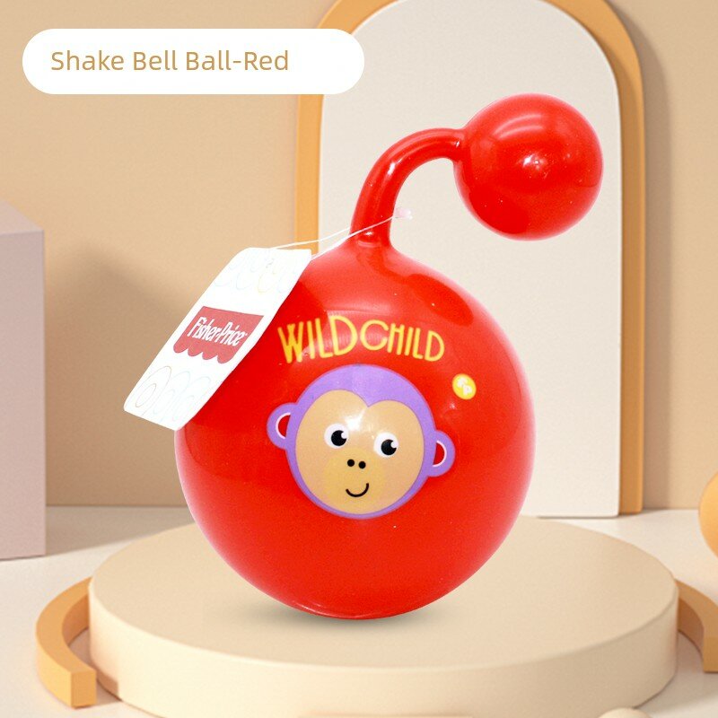 Детский мяч для захвата Fisher-Price, игрушка-мяч для младенцев 0-3 лет, небольшой мяч, который можно жевать,