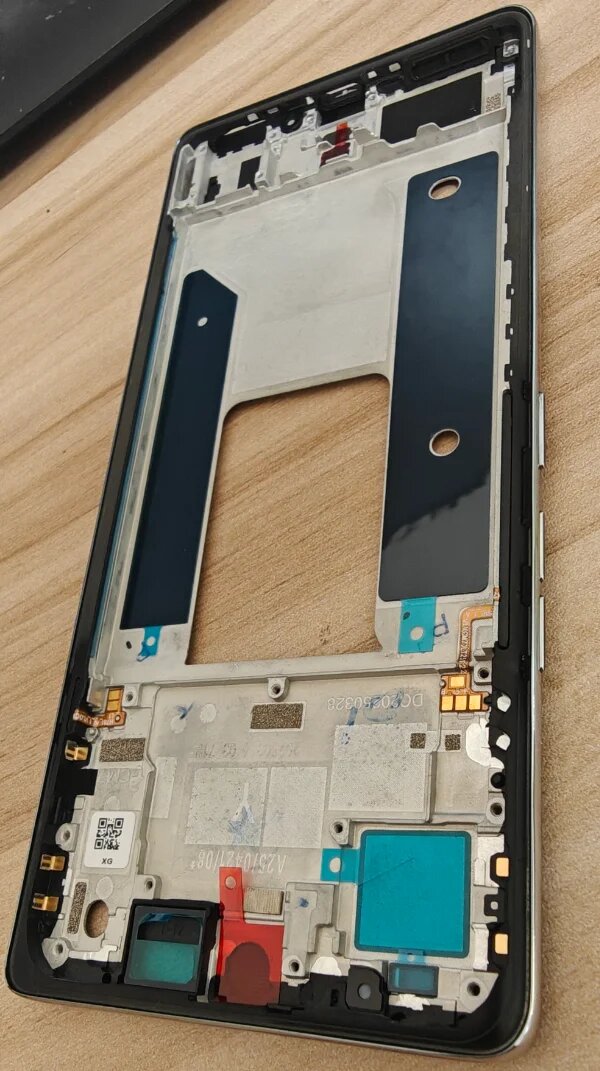 Средняя рамка для Tecno Camon 40 CM5 moldura Camon 40 Pro 4G CM6 5G CM7, передняя рамка ЖК-дисплея, корпус, лицевая панель, запасные части CM7 silver Frame