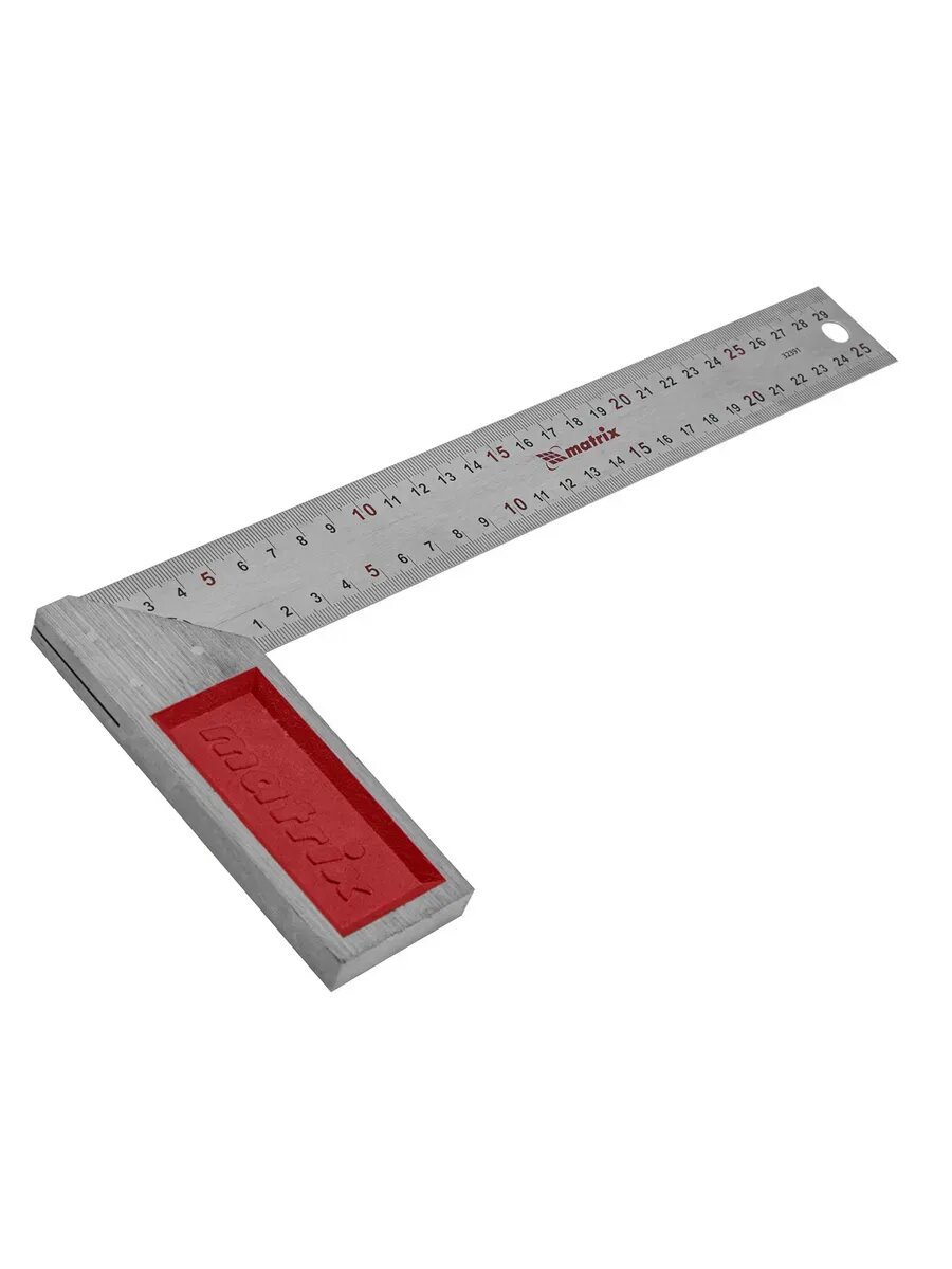 Угольник строительный металлический, 300 мм, MATRIX 32391