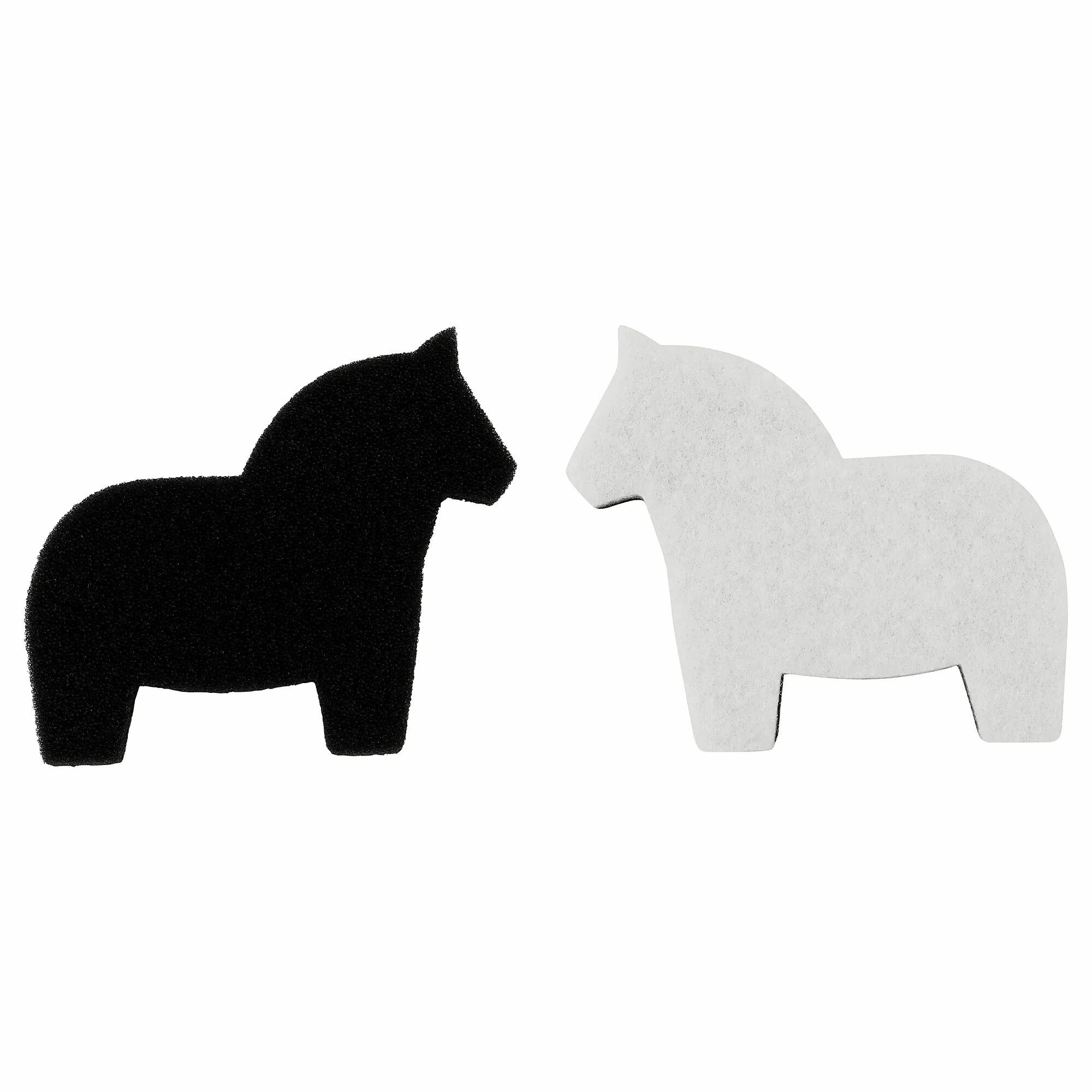 HASTHAGE Губка икеа, черный/белый (50524355)