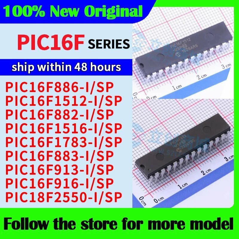 Микроконтроллеры PIC PIC16F886-I SP