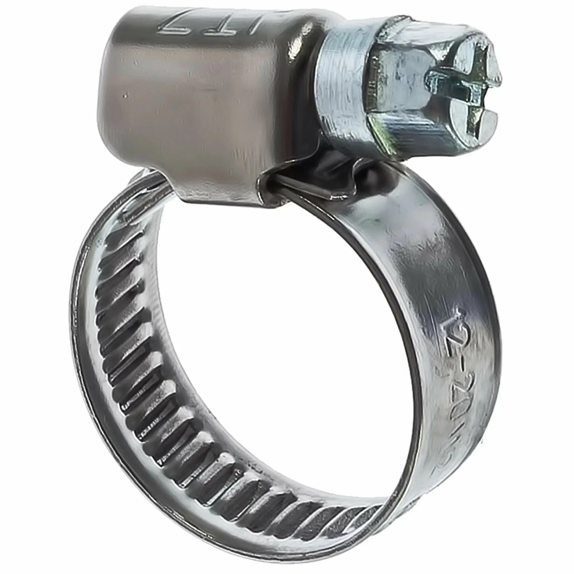 Хомут червячный 80-100 мм , оцинкованный "МастерБолтиков" (1 шт)