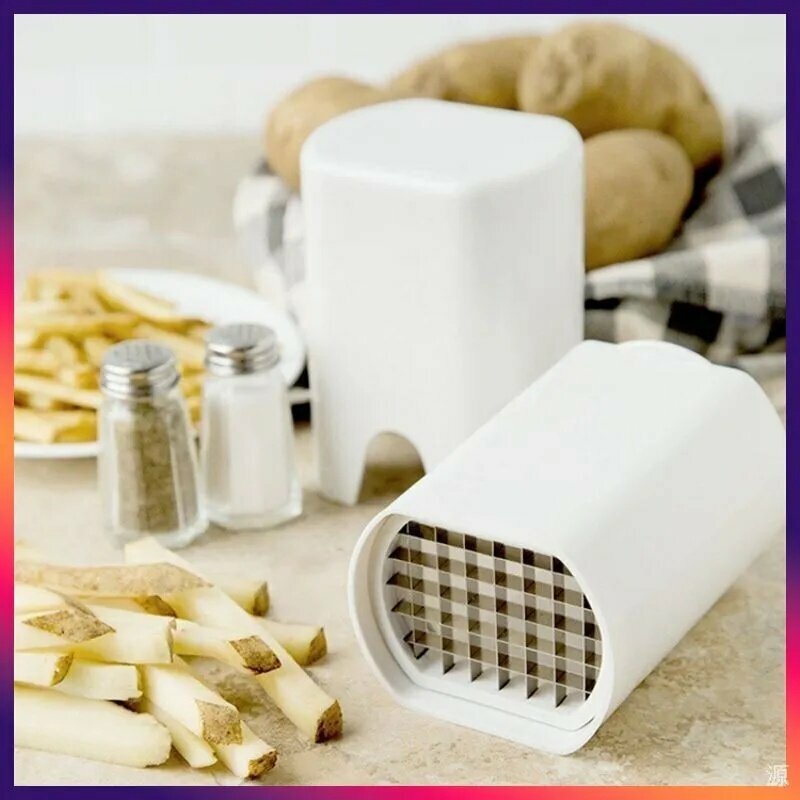 (Ручная) Картофелерезка / Машинка для резки картофеля фри из нержавеющей стали / Овощерезка