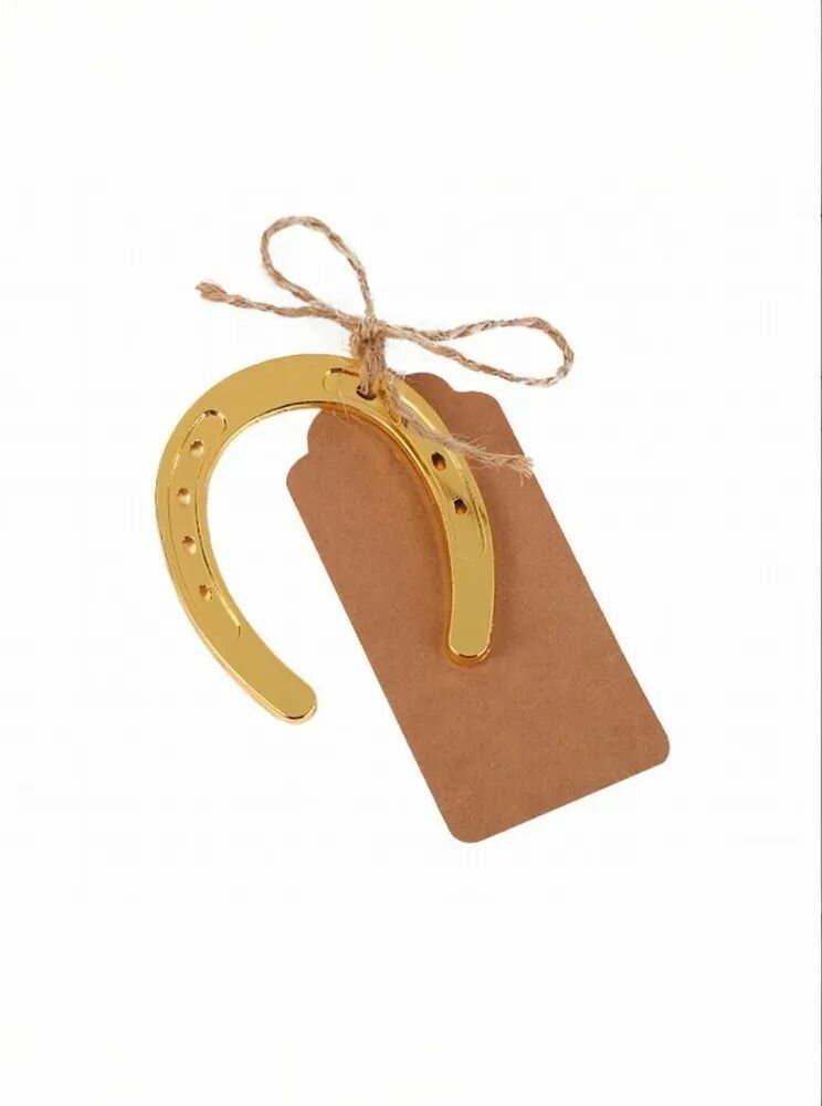 Подкова символ года Металлическая счастливая подвеска в виде подковы в подарок