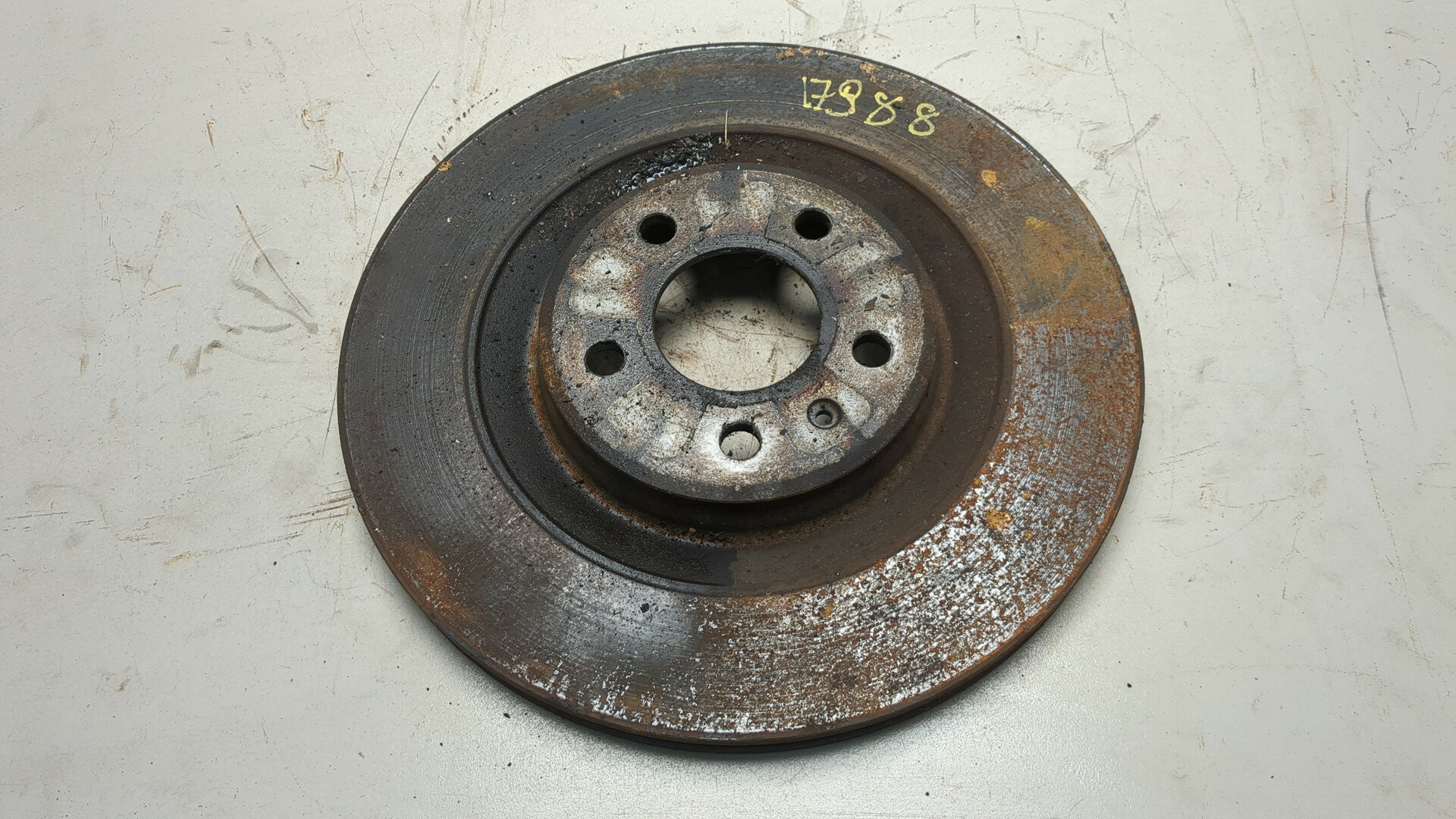 Диск тормозной задний Porsche Macan Б/У