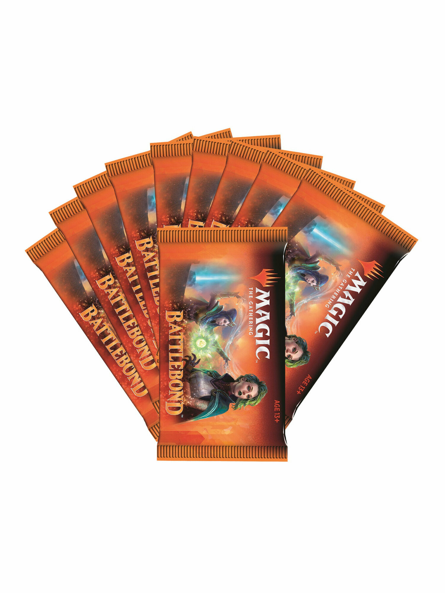 Magic The Gathering: 10 бустеров MTG издания Battlebond на английском