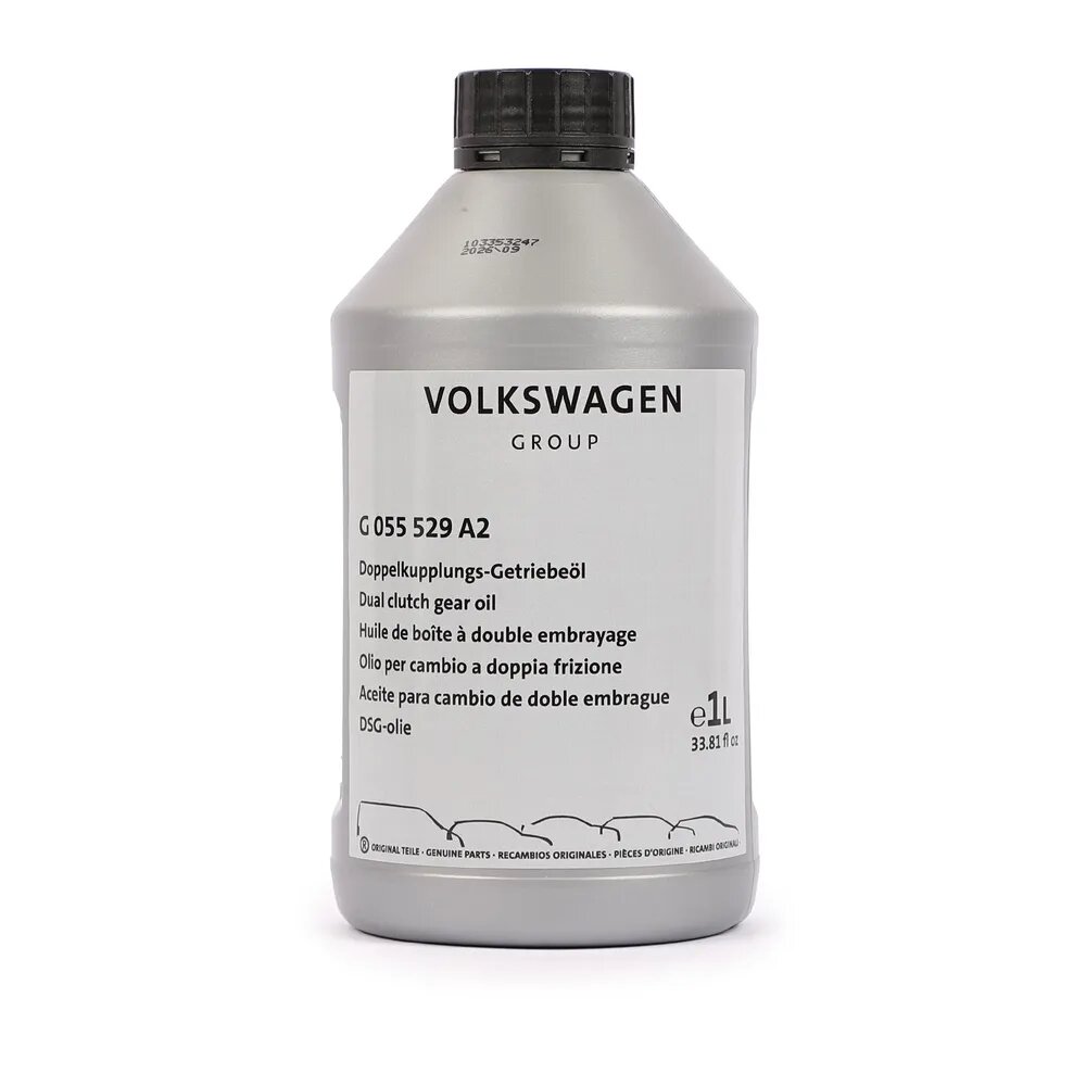 Масло трансмиссионное G055529A2, вариатор, робот, АКПП, для легковых автомобилей, 1л