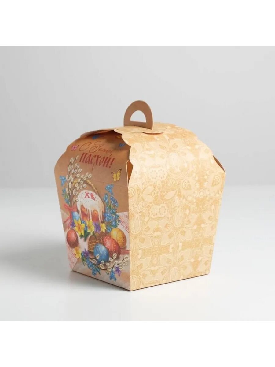 Пасхальный праздничный сундучок для подарков