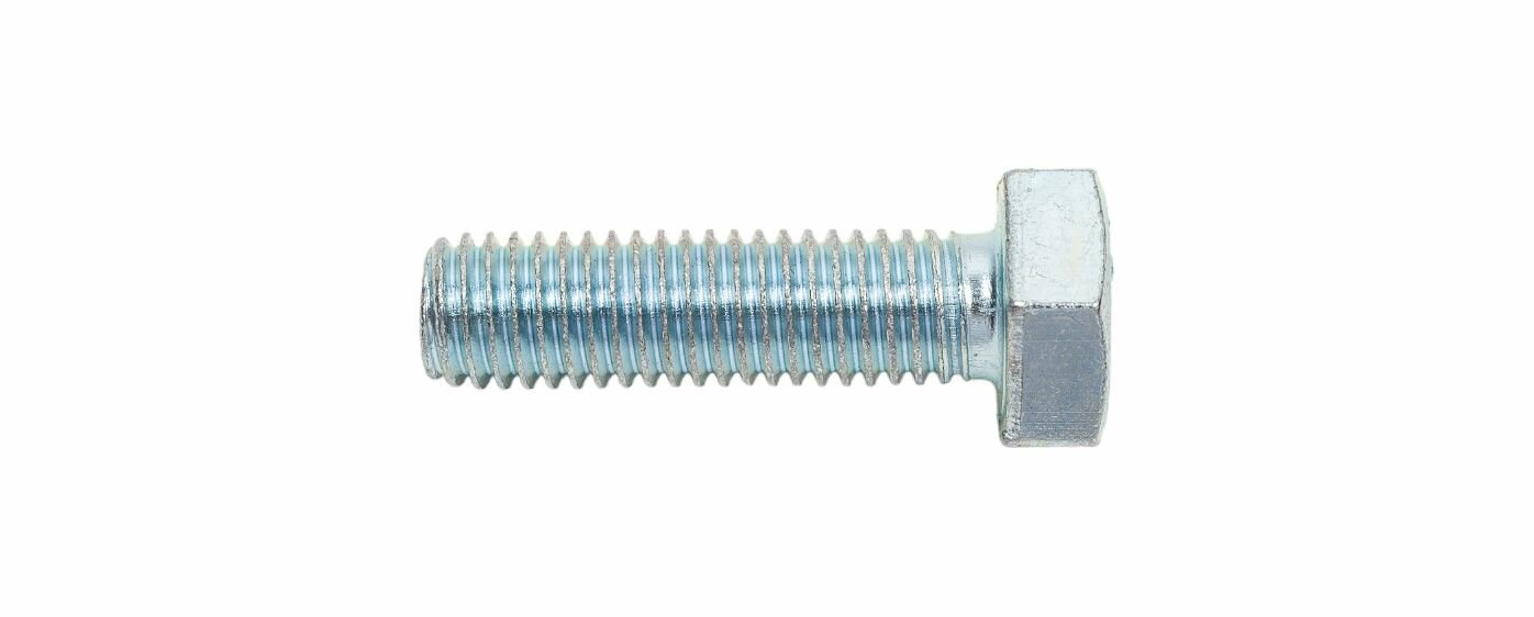 Болт STEELREX DIN 933, класс прочности 5,8, цинк, М10x35 мм, 25 шт. 0211010035B400002532