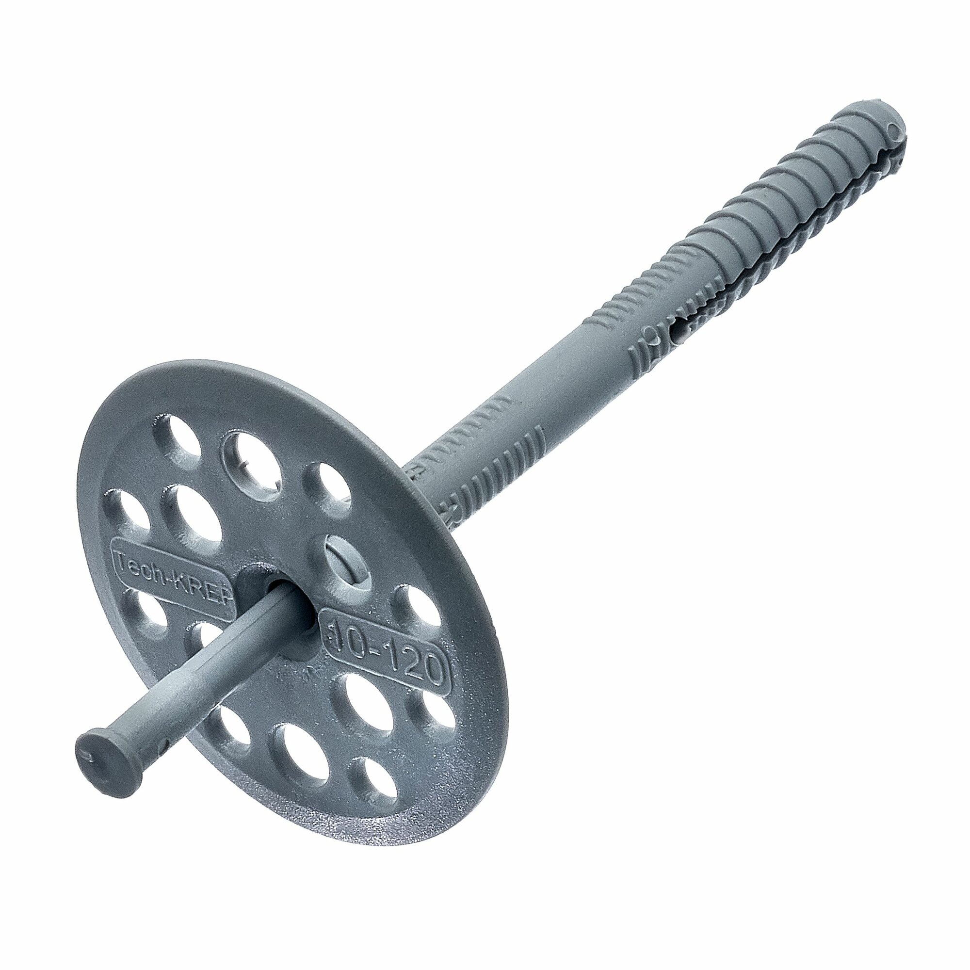 Дюбели Стройметиз для изоляции10х100 (гвоздь - полипропилен) (уп. 50 шт) пакет