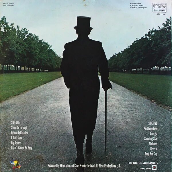Elton John - A Single Man EX- — фото 1