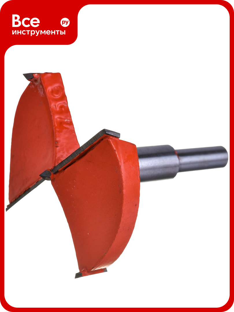 Фреза Форстнера по дереву с победитовыми напайками 75 мм Strong СТK-07300075