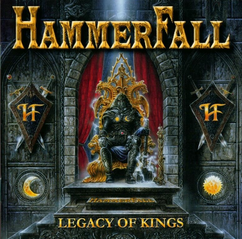 Фирменное издание HAMMERFALL Legacy of kings CD