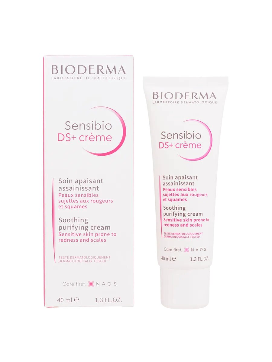 Bioderma Sensibio Увлажняющий и успокаивающий DS+ крем для п