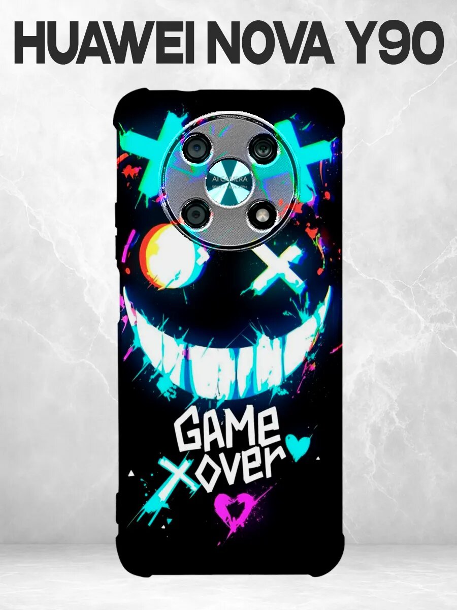 Чехол на Huawei Nova Y90 game over глитч