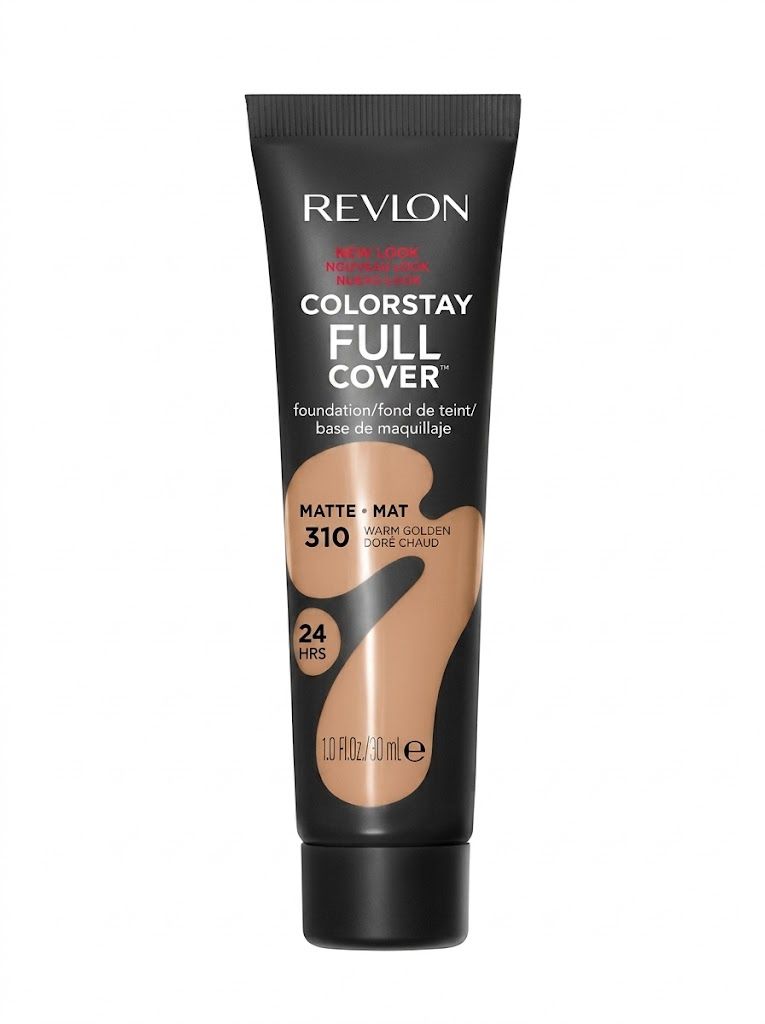Тональный крем для лица Revlon ColorStay Full Cover стойкий матирующий плотного покрытия, оттенок 310, 30 мл