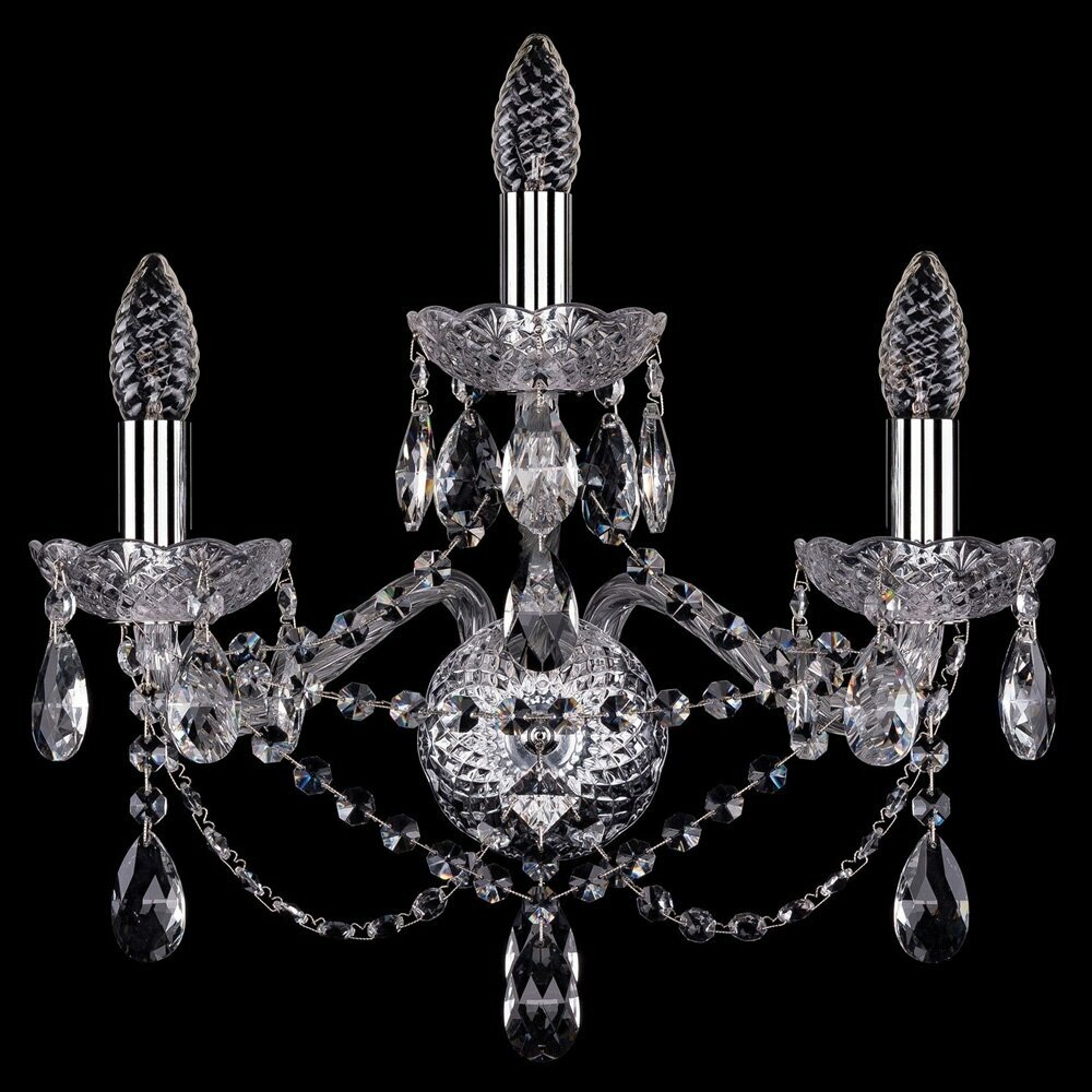 10.21.2+1.165. XL. Cr. Sp Бра хрустальное Bohemia Art Classic