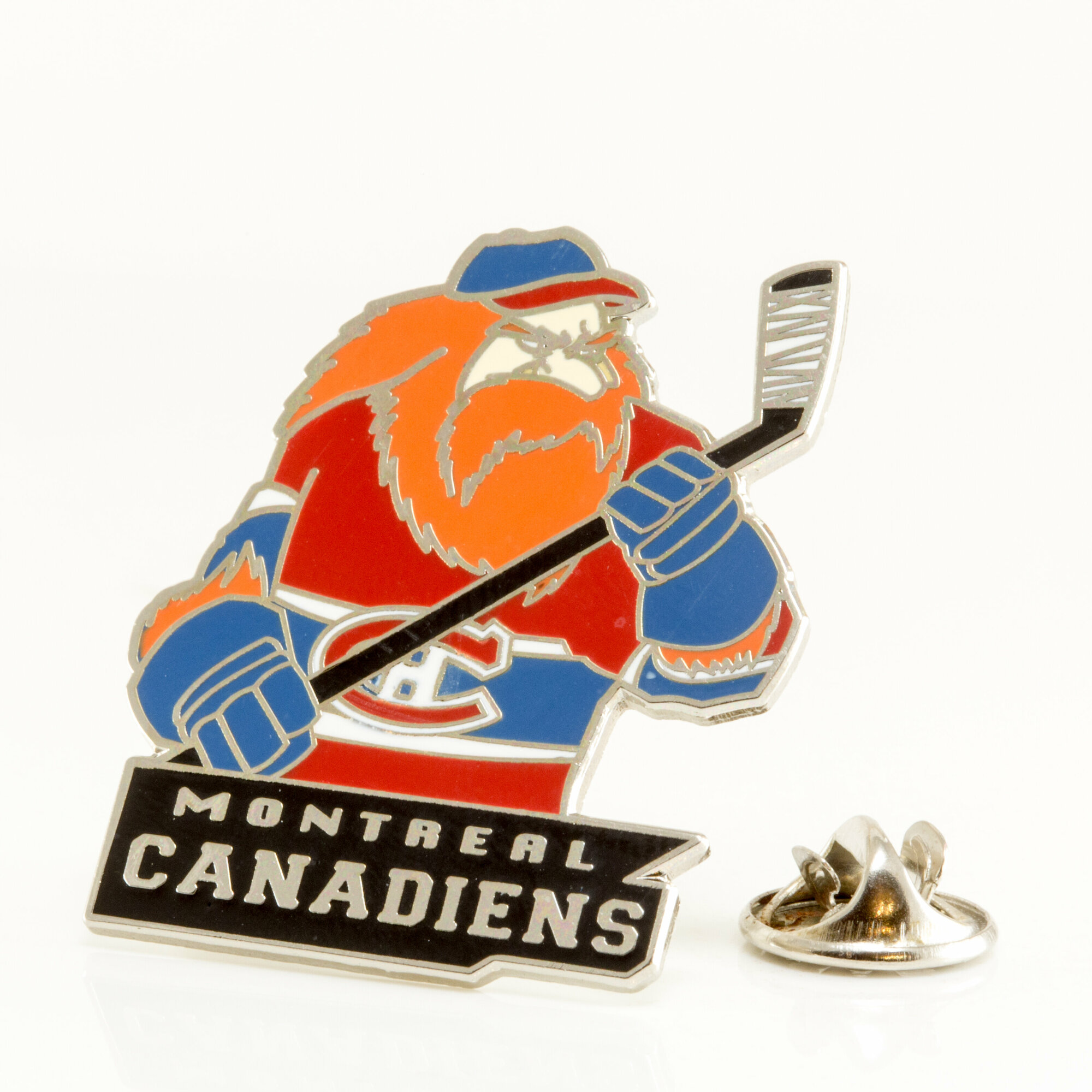 Хоккейный значок Монреаль Канадиенс Маскот