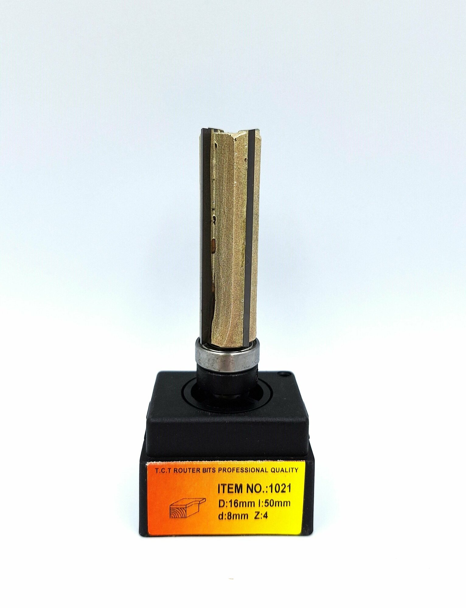 Фреза Глобус 1021 D16x50 S8 Z:4 кромочная прямая четырехзубая