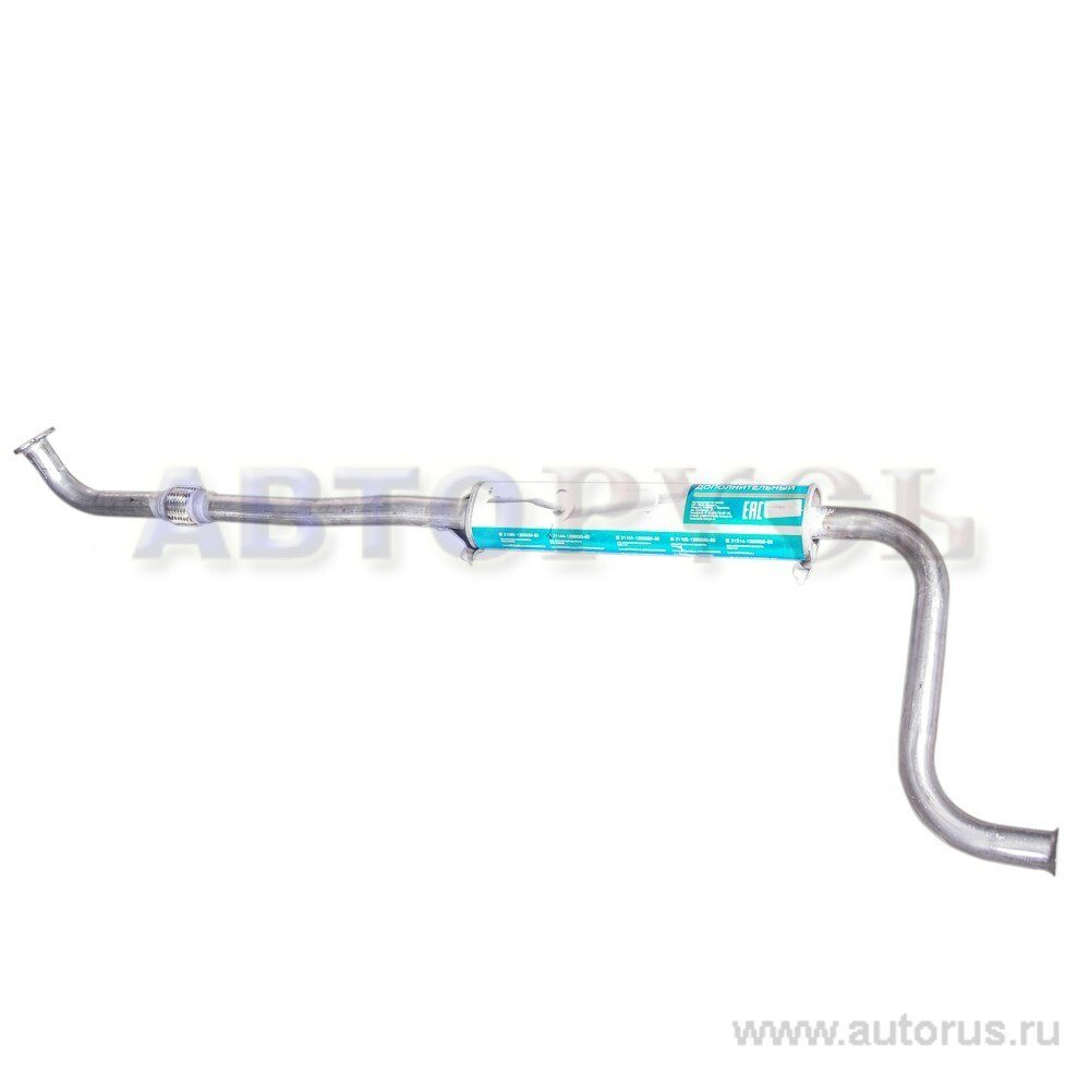 Резонатор ваз-2113-15 дв. 1,6л под катализатор (с компенсатором) (нерж.) lada 21144120002083