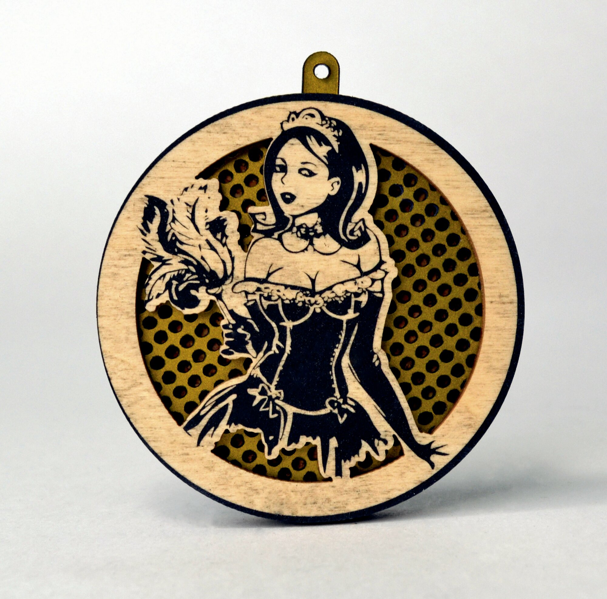 Автомобильный ароматизатор "Уборщица"