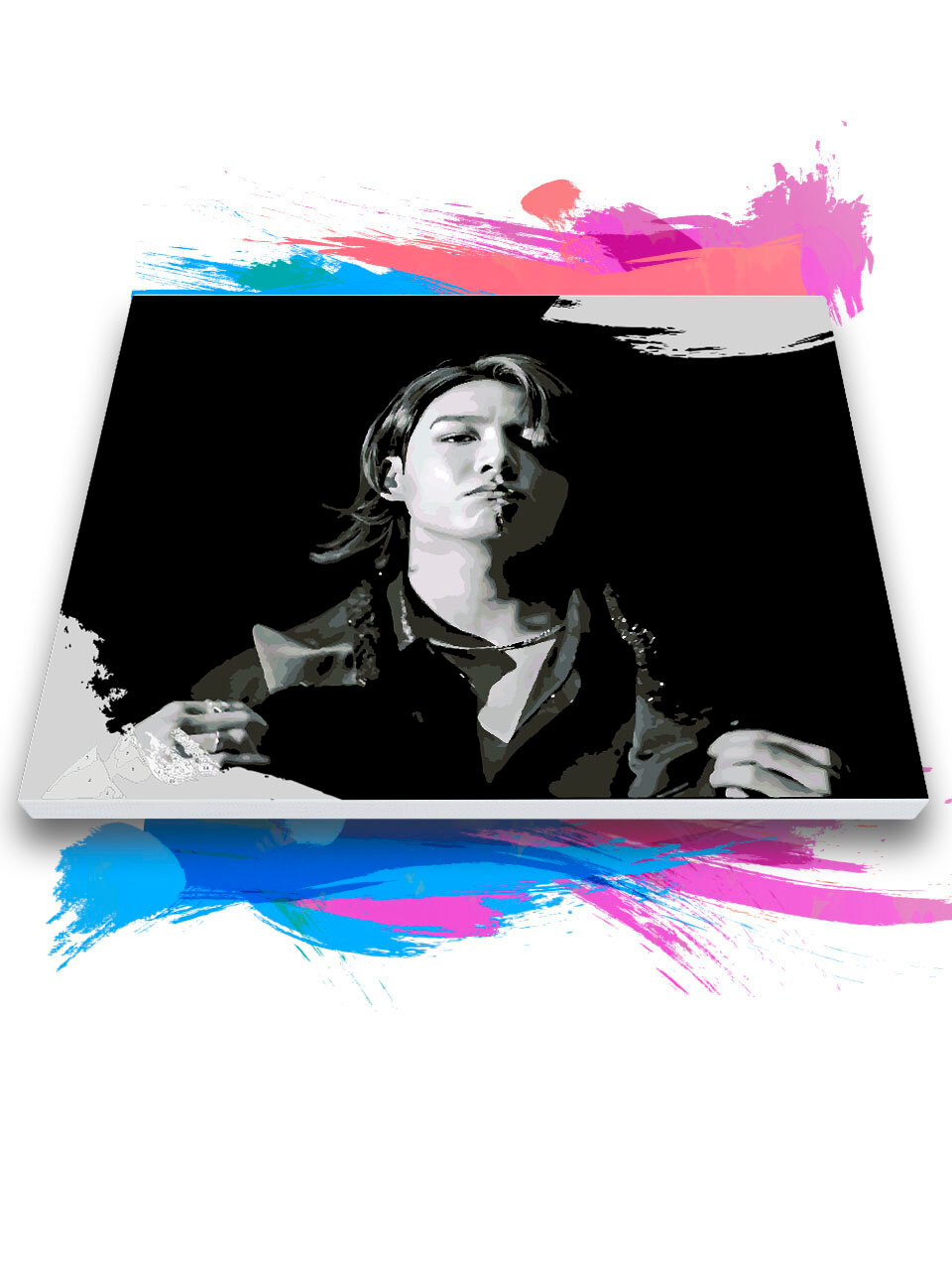 Картина по номерам на холсте BTS - Butter - Jungkook, 40 х 50 см