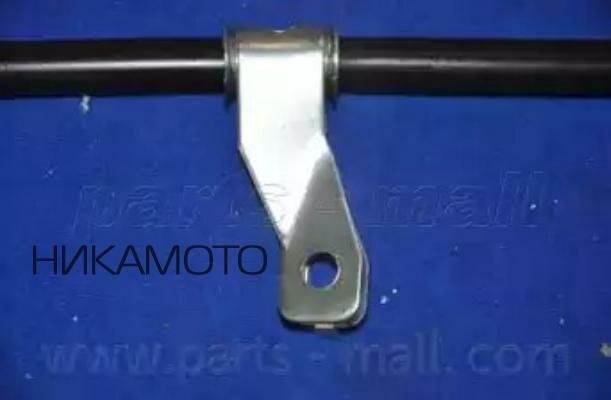 PARTS-MALL PTA277 трос ручного тормоза левый!\ Hyundai Matrix 1.5CRDi 05>