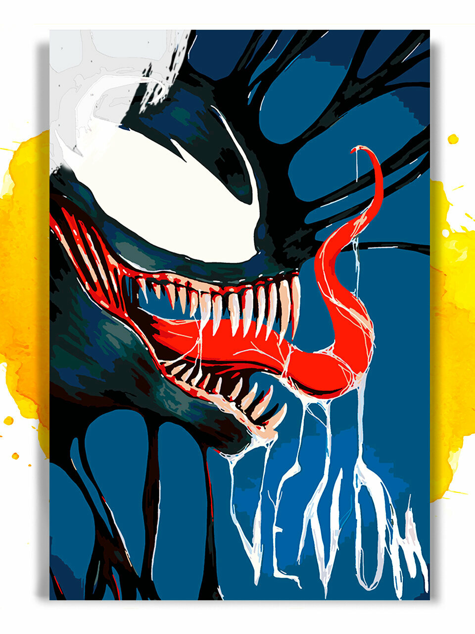 Картина по номерам на холсте Веном, 40 х 60 см