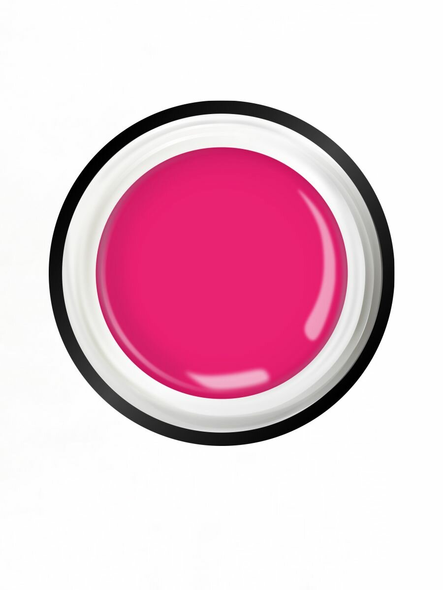 Nail Club Гель-краска для ногтей с липким слоем GO-23 Pinkу, 5 мл.