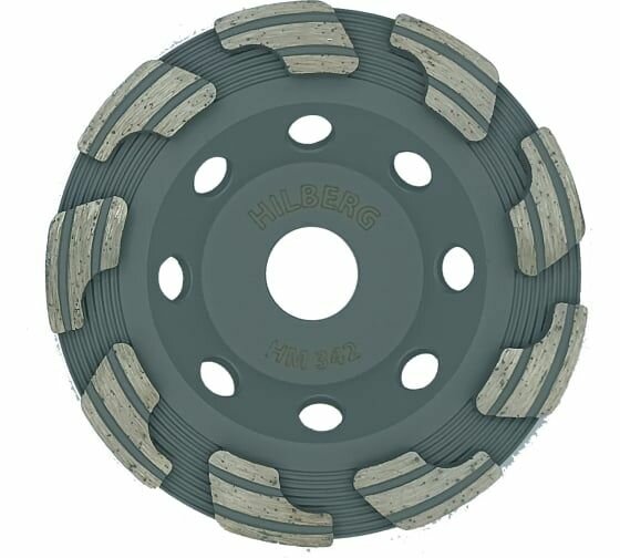 Чашка алмазная 125 мм, торнадо Hilberg HM342