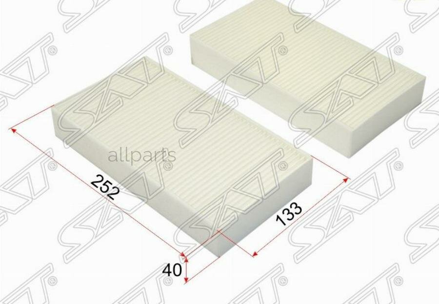 SAT ST-A1648300218 Фильтр салонный Mercedes-Benz M-Class 05-11 / GL-Class 06-12