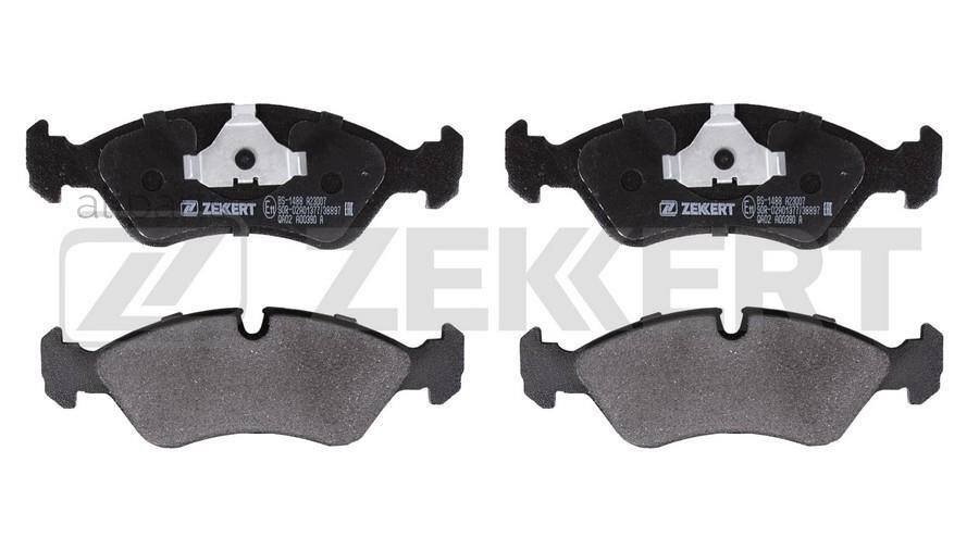 ZEKKERT BS-1488 Колодки торм. диск. передн. Opel Omega A 88- Daewoo Nexia (KLETN) 95- Chevrolet Lanos (T100 T150)