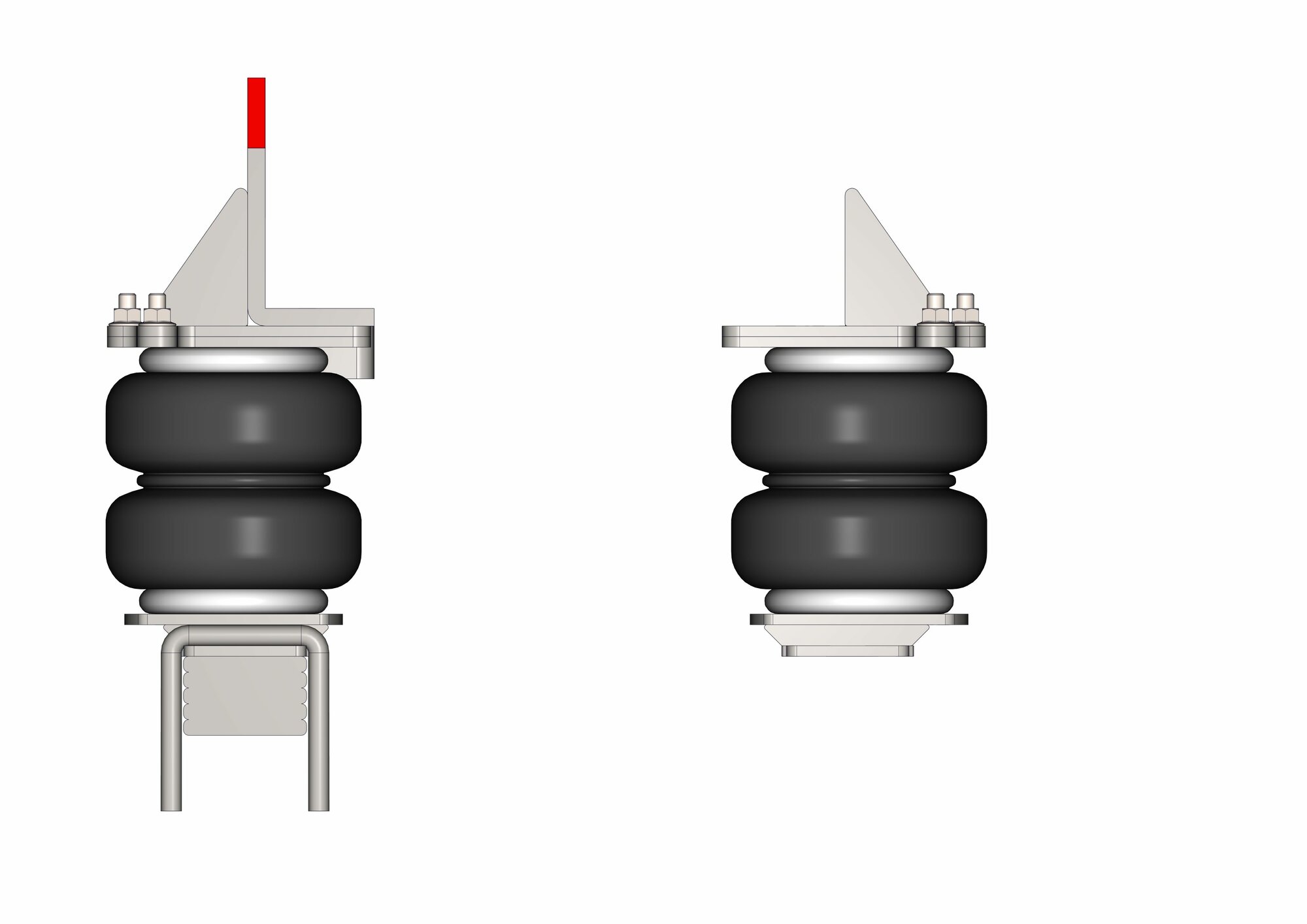 Пневмоподвеска для Hyundai County, грузовой, передняя ось, Арайд, 29051.01