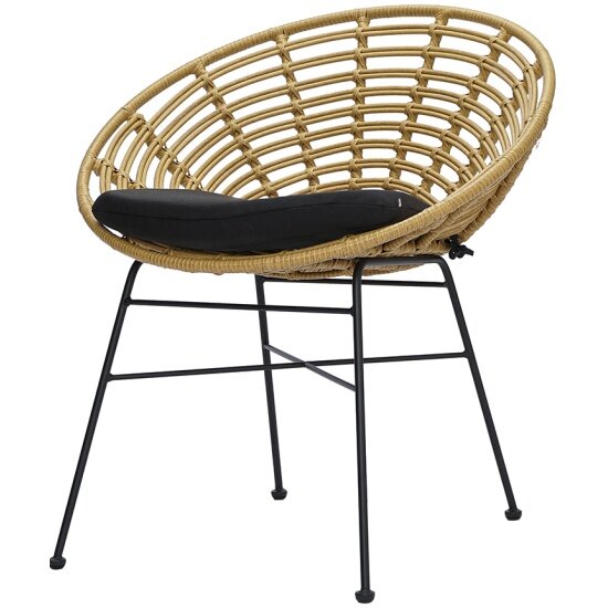 Стул Bergenson Bjorn Vetle Round, ротанг