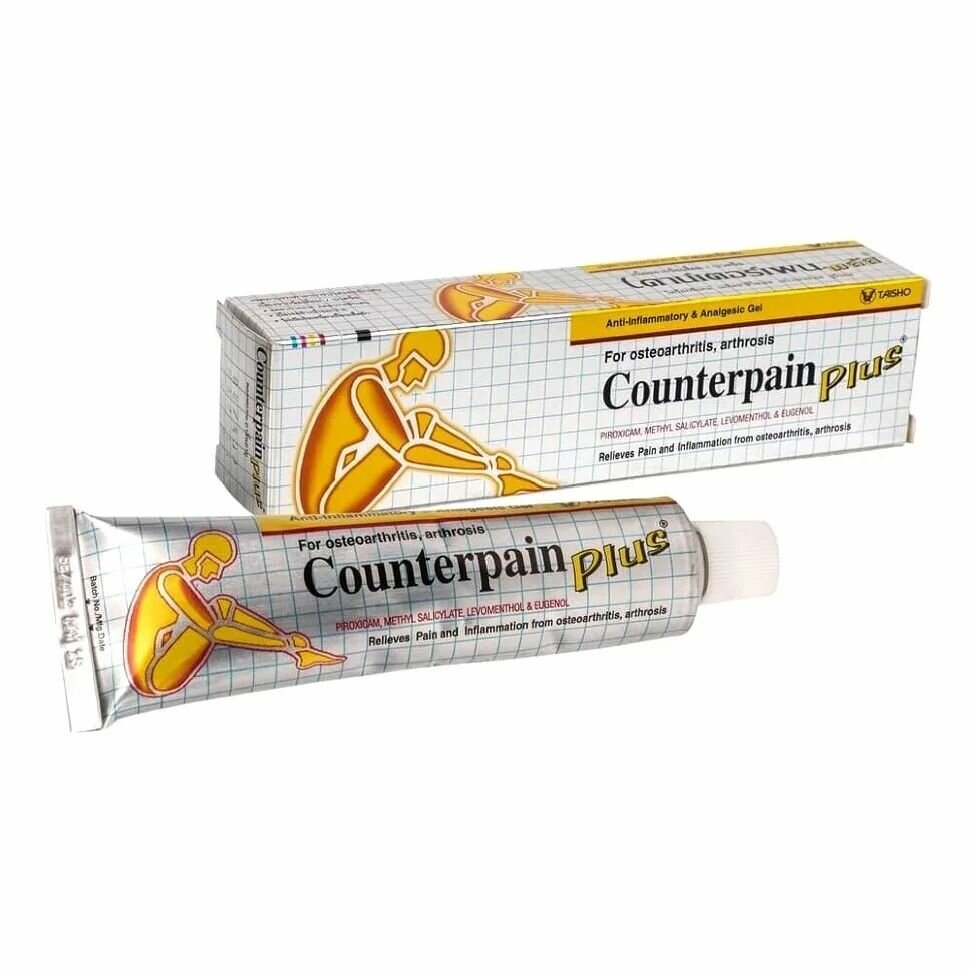 Мазь Counterpain Plus с болеутоляющим эффектом 50 грамм
