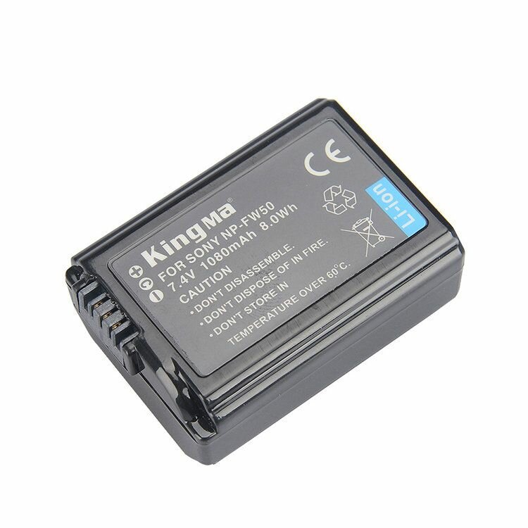 Аккумулятор для Sony NP-FW50 KingMa 1080mAh